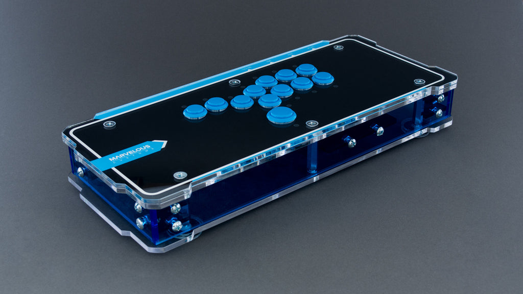 The C.E.O. - Fully Assembled Arcade Stick (All-Buttons) – Marvelous Customs